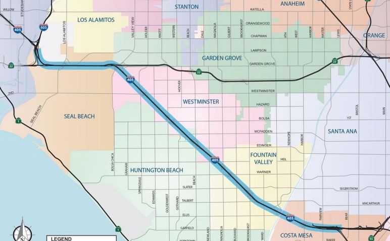 Work Begins on 405 Freeway Widening Project in Orange County – NBC 7 ...