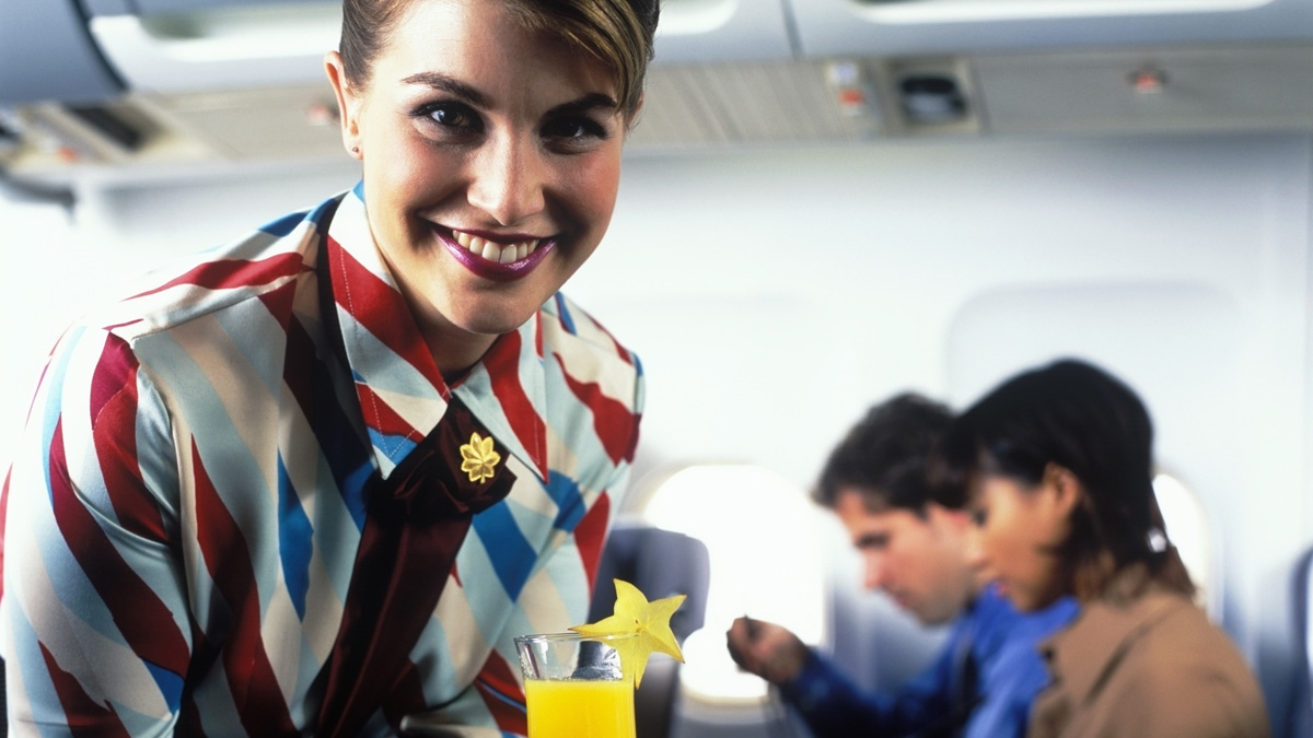 Flight Attendant Turns Safety Announcement Into A Comedy Sketch Nbc 7 San Diego