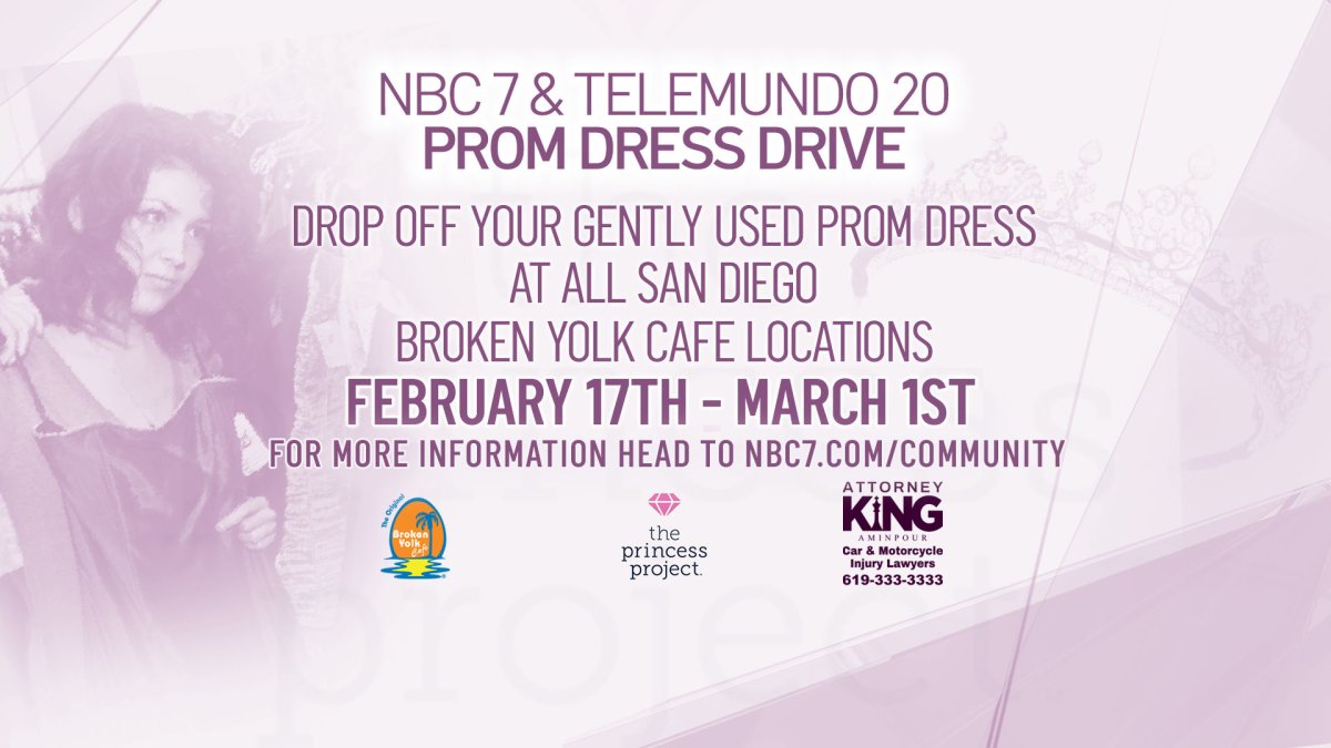 Prom Dress Drive ! – NBC 7 San Diego