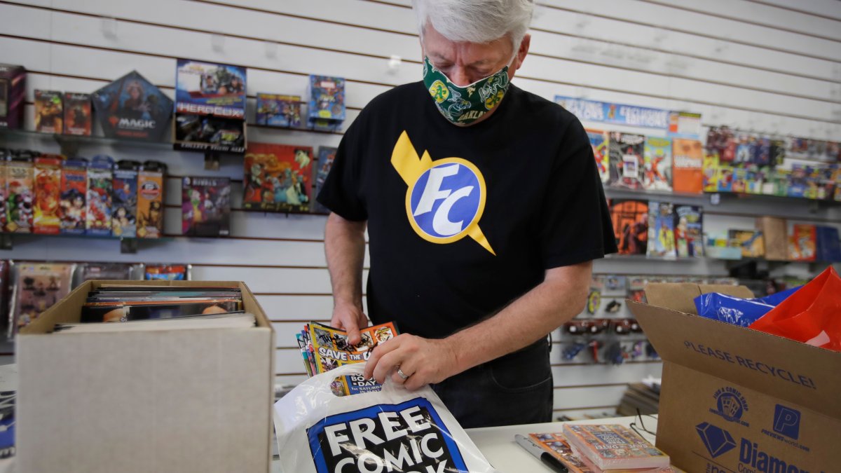 Socked by Virus, Comic Book Industry Tries to Draw Next Page – NBC 7 ...