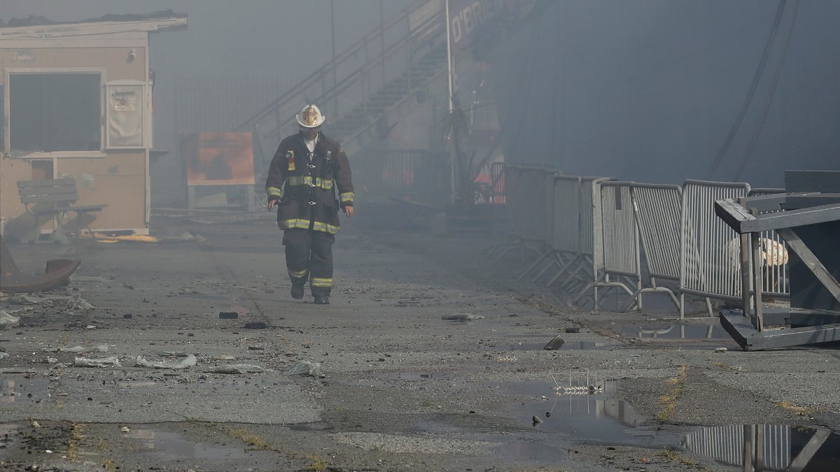 Four-Alarm Fire Breaks Out at San Francisco’s Historic Pier 45 – NBC 7 ...