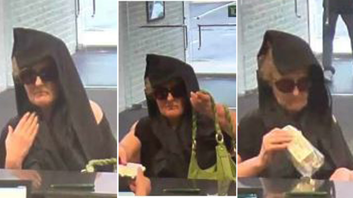 Scarf-Wearing Female Bank Robber Hits Three Banks in 21 Hours – NBC 7 ...