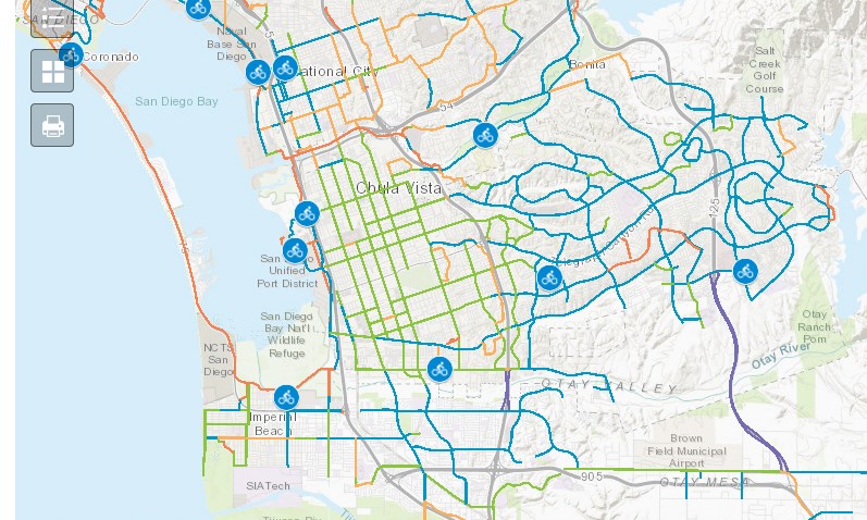 San Diego Mesa College Campus Map - Map