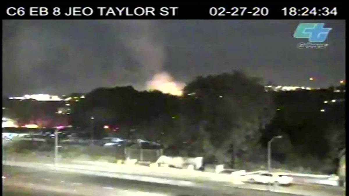 Fire Sparks in Riverbed in Mission Valley – NBC 7 San Diego