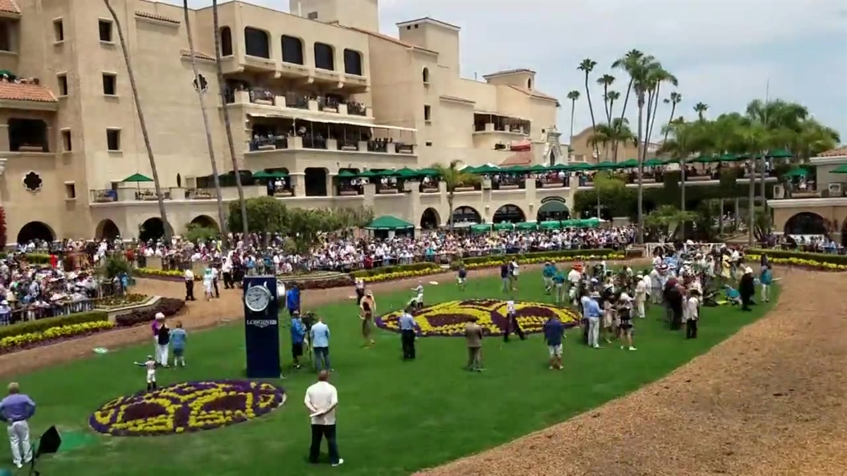 Time-lapse: Del Mar Racetrack Paddock – NBC 7 San Diego