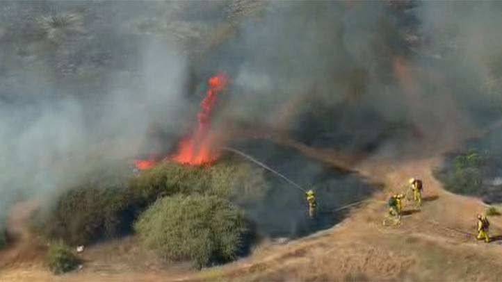 Brush Fire Burns in Chula Vista – NBC 7 San Diego