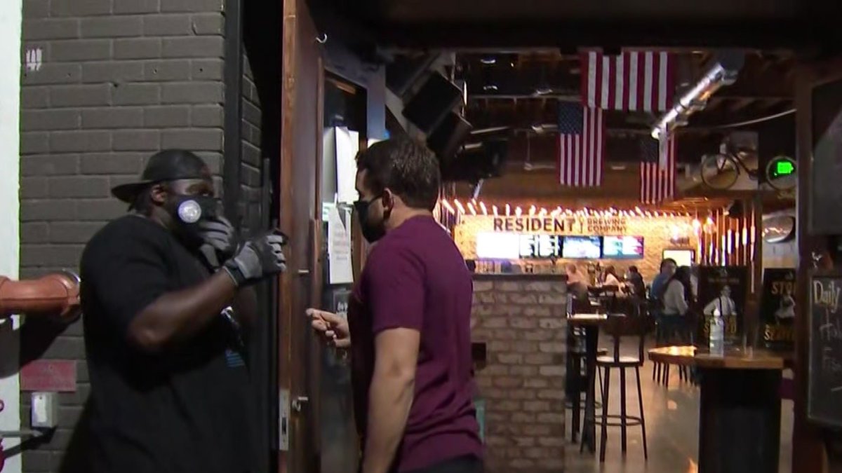 Enforcing Mask Guidelines in Restaurants – NBC 7 San Diego