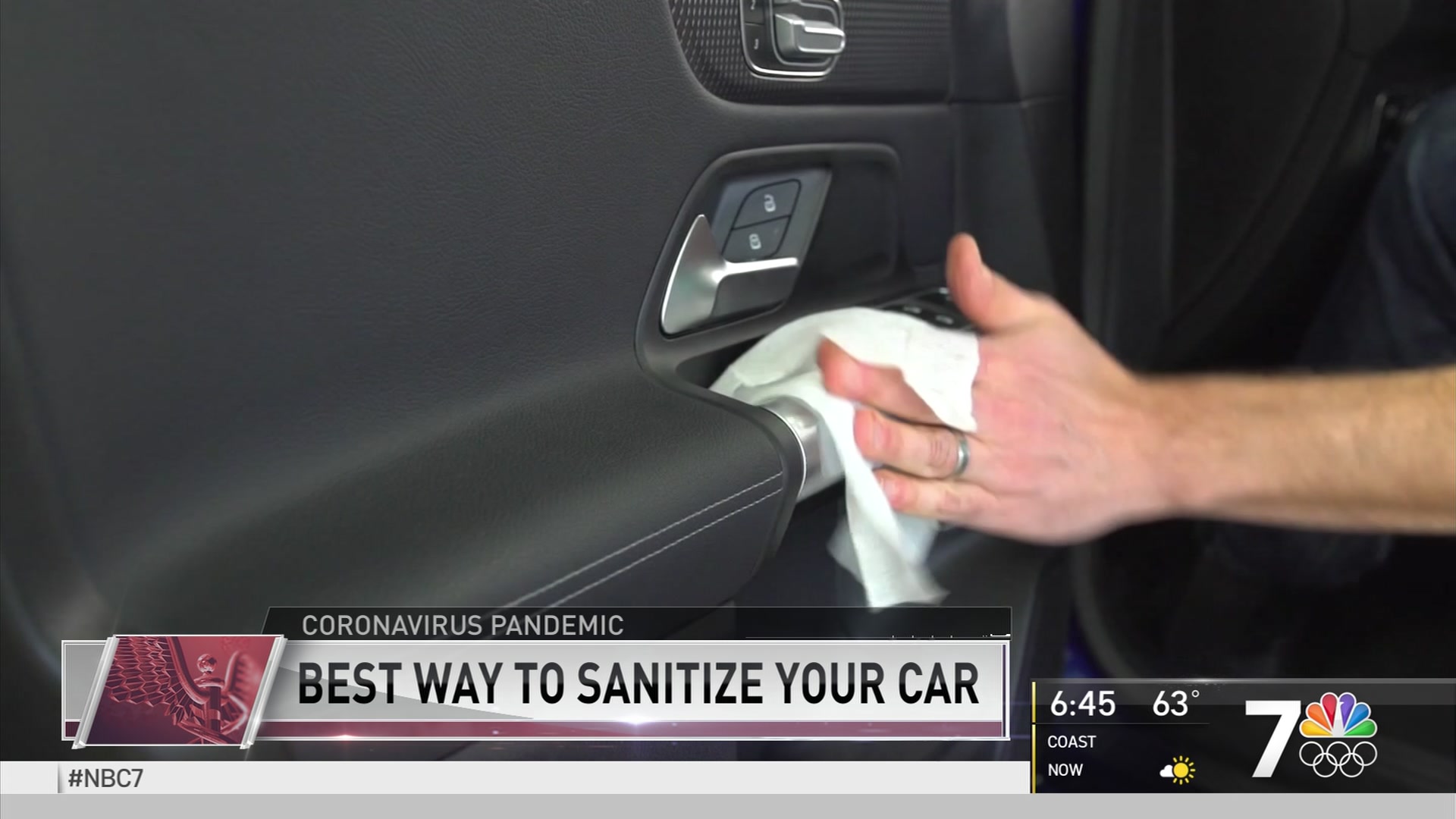 How to Sanitize Your Car During the Pandemic – NBC 7 San Diego