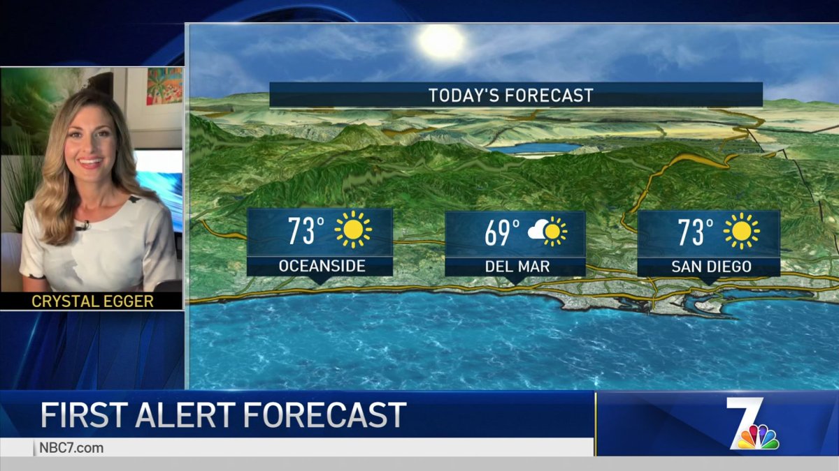 Crystal Egger’s Weekend Morning Forecast for June 7, 2020 – NBC 7 San Diego