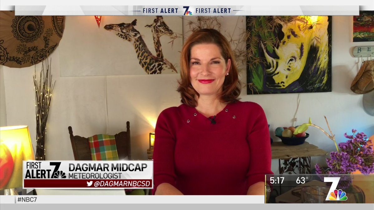 Dagmar Midcap’s Evening Forecast for April 7, 2020 – NBC 7 San Diego