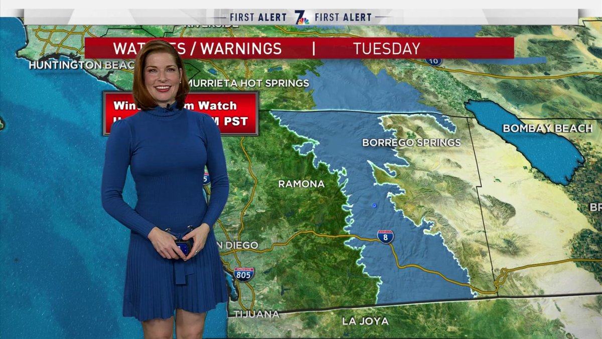 Dagmar Midcap’s Evening Forecast for Dec. 24, 2019 – NBC 7 San Diego