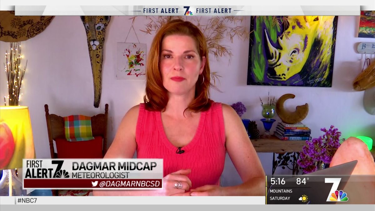 Dagmar Midcap’s Evening Forecast for May 6, 2020 – NBC 7 San Diego