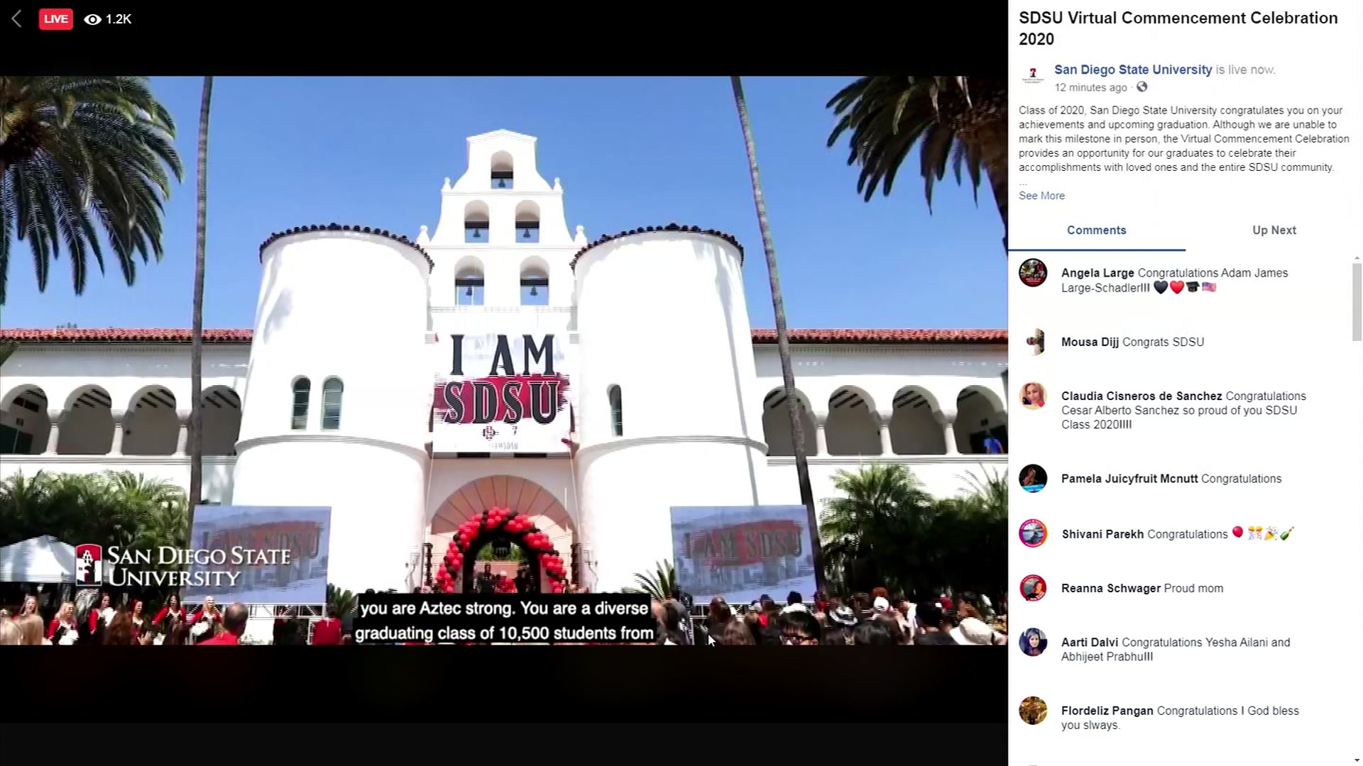 San Diego State Celebrates Graduates Virtually – NBC 7 San Diego