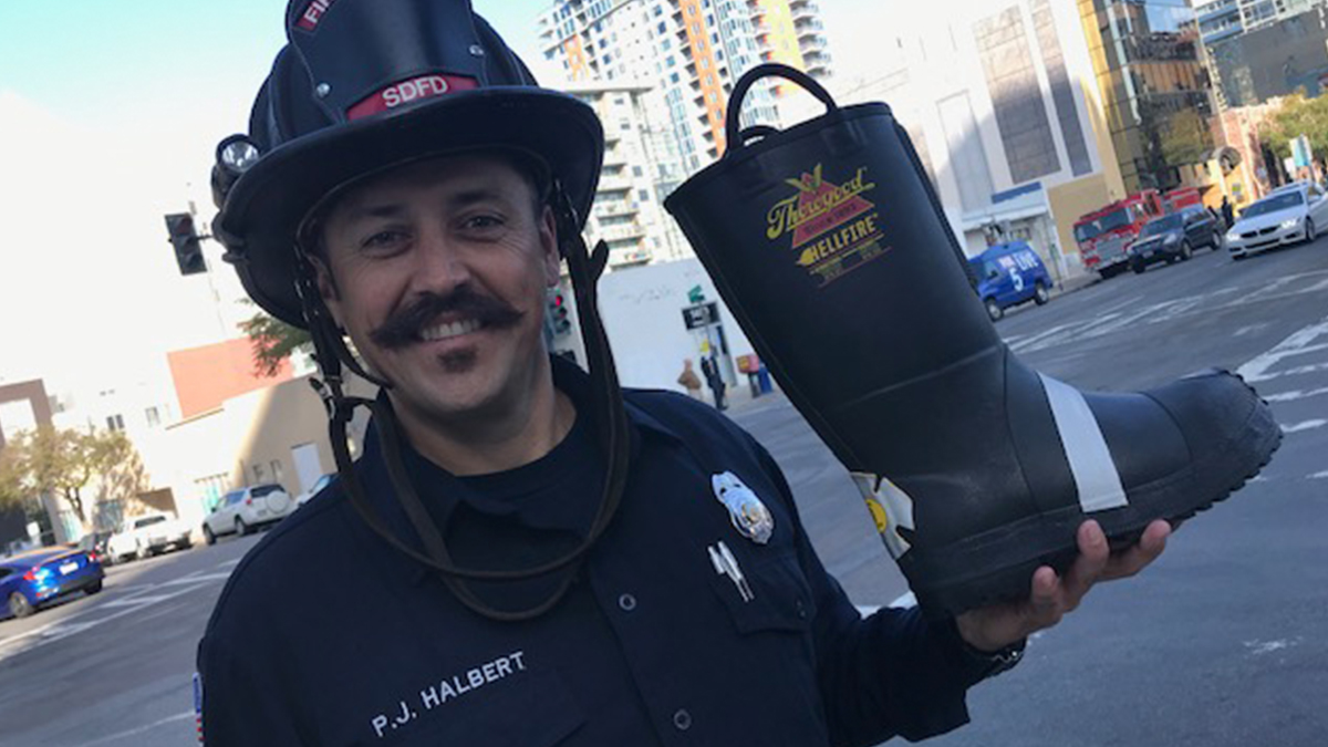 Fill the Boot, San Diego! Firefighters Raise Funds for Burn Victims ...