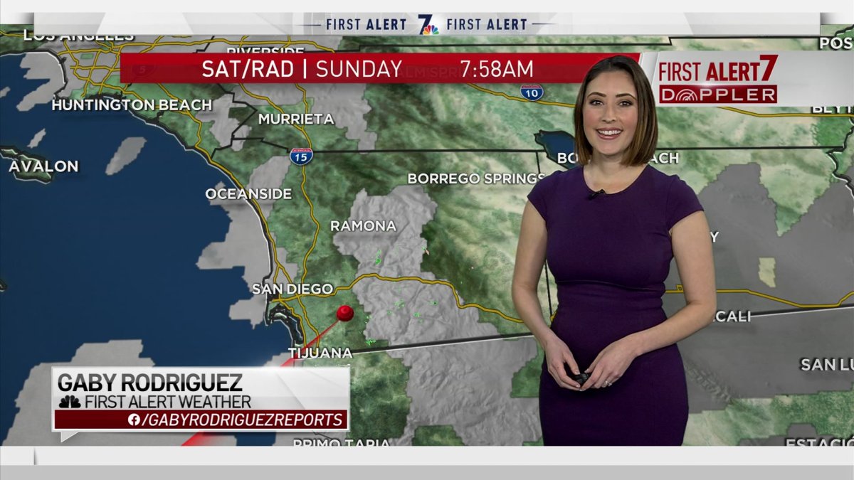 Gaby Rodriguez’s Morning Forecast for Sunday, Mar. 1, 2020 – NBC 7 San ...