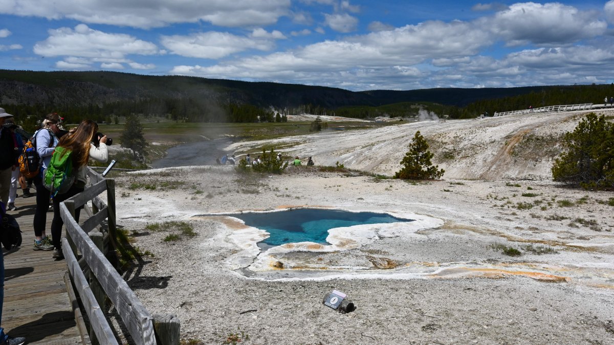Woman Trespasses at Yellowstone, Falls Into Hot Spring While Taking ...
