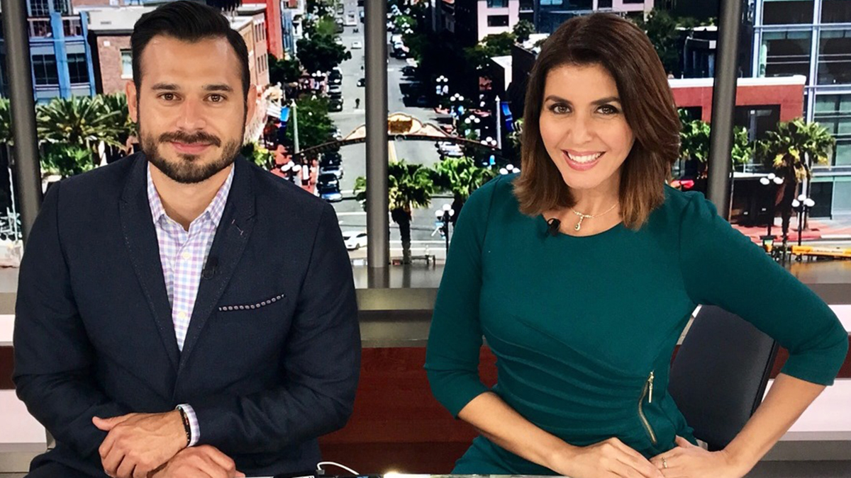 Noticiero Telemundo 20 San Diego, con Lizzet Lopez y Guadalupe Venegas ...