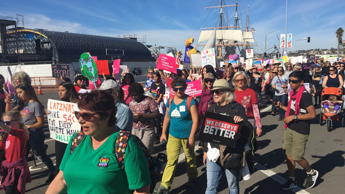 Photos: San Diego’s 4th Annual Women’s March – NBC 7 San Diego