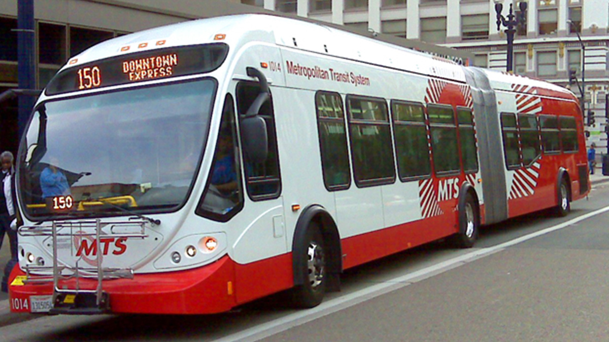 Bicyclist Suffers Broken Ankle in Crash into MTS Bus in East Village ...