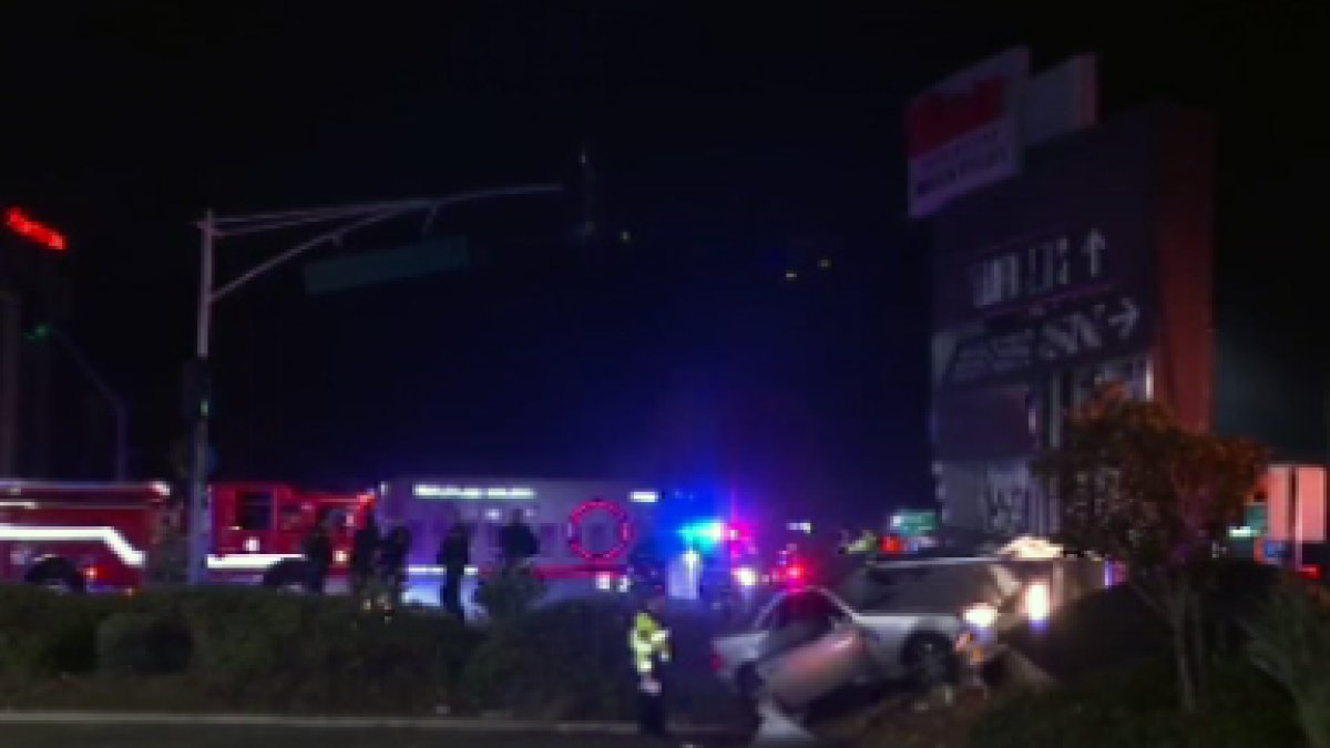 Driver Slams Into Target Store Sign Near Westfield Mission Valley Mall ...