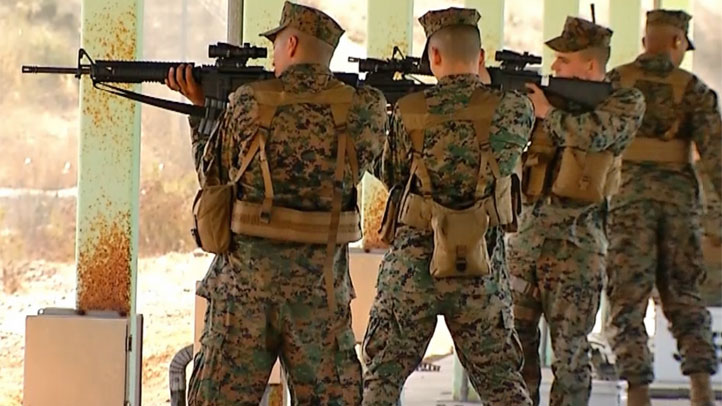 Marines Practice at High-Tech Shooting Range – NBC 7 San Diego