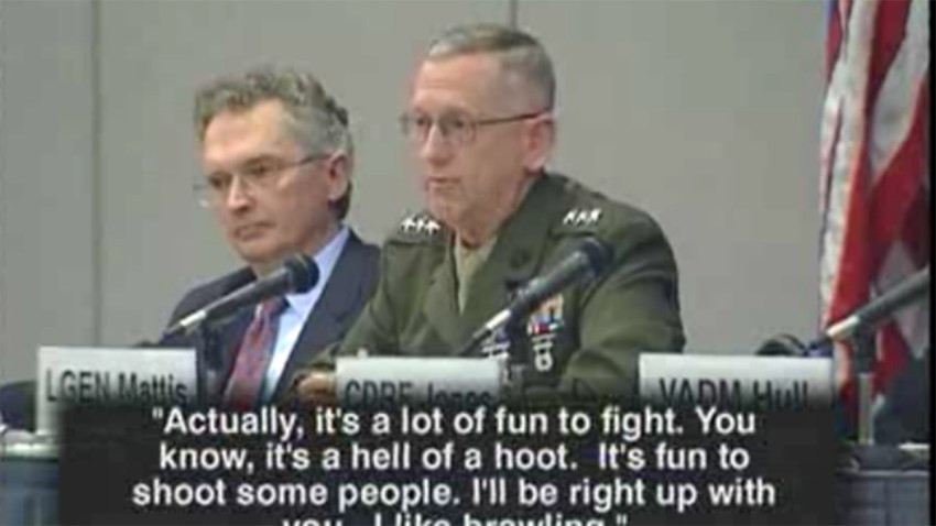 ‘It’s Fun to Shoot Some People’: Retired General Mattis in 2005 ...