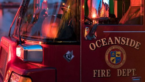 Four people rescued off of the coast in Oceanside after their boat was ...