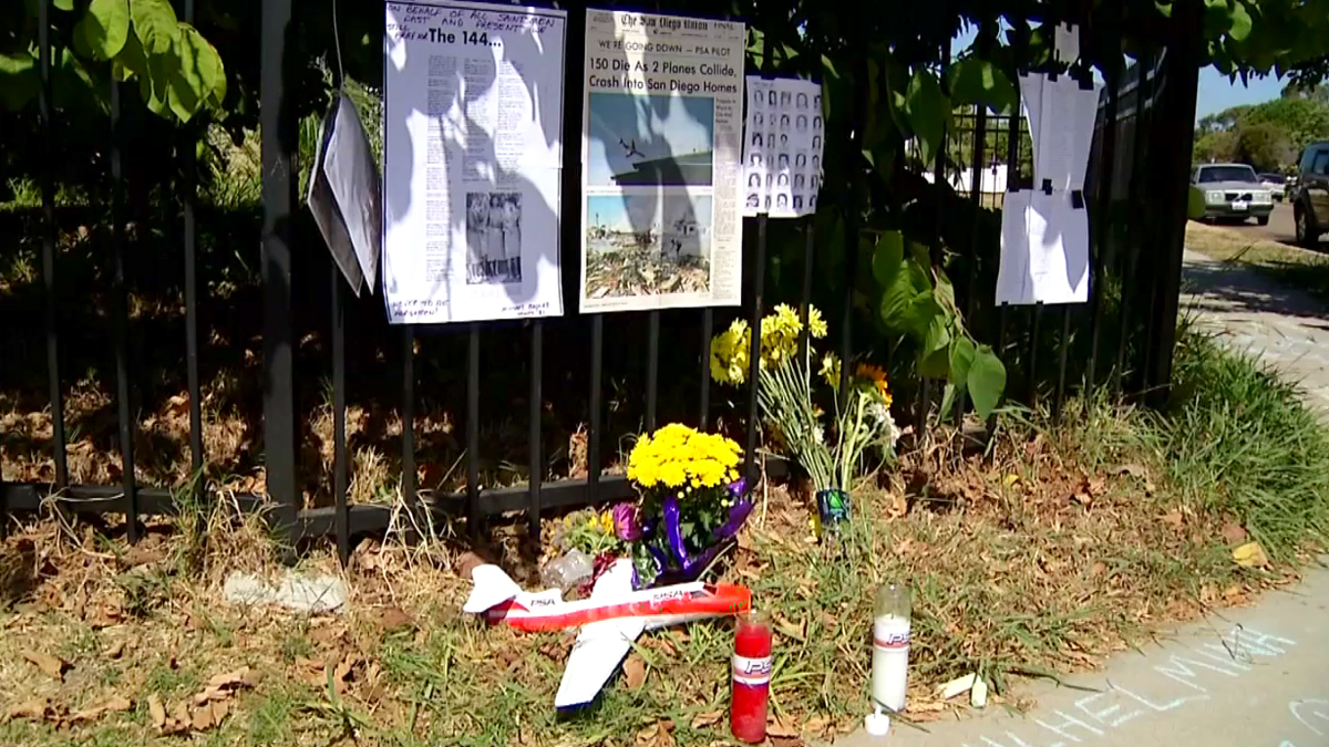 PSA Flight 182 Disaster Marks 35th Anniversary – NBC 7 San Diego