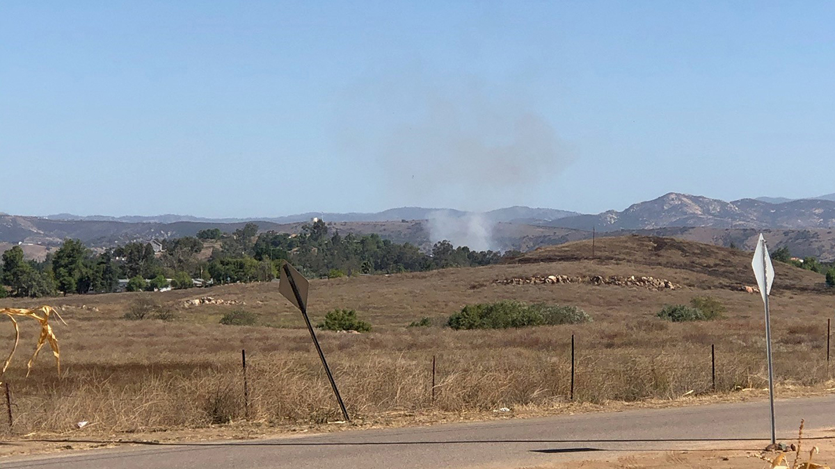 Brush Fire Reported in Ramona – NBC 7 San Diego