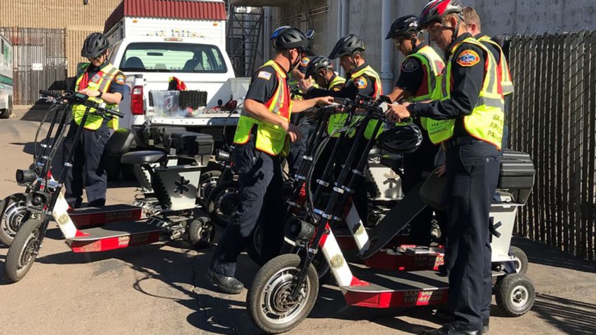 Paramedics Whiz Through Crowded Events on Electric Scooters – NBC 7 San ...
