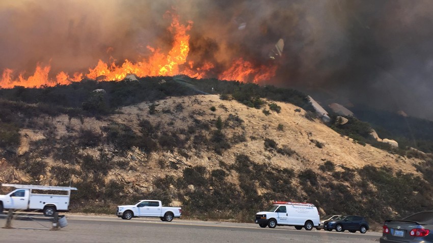 Updates On Temecula Pala Brush Fires Nbc 7 San Diego