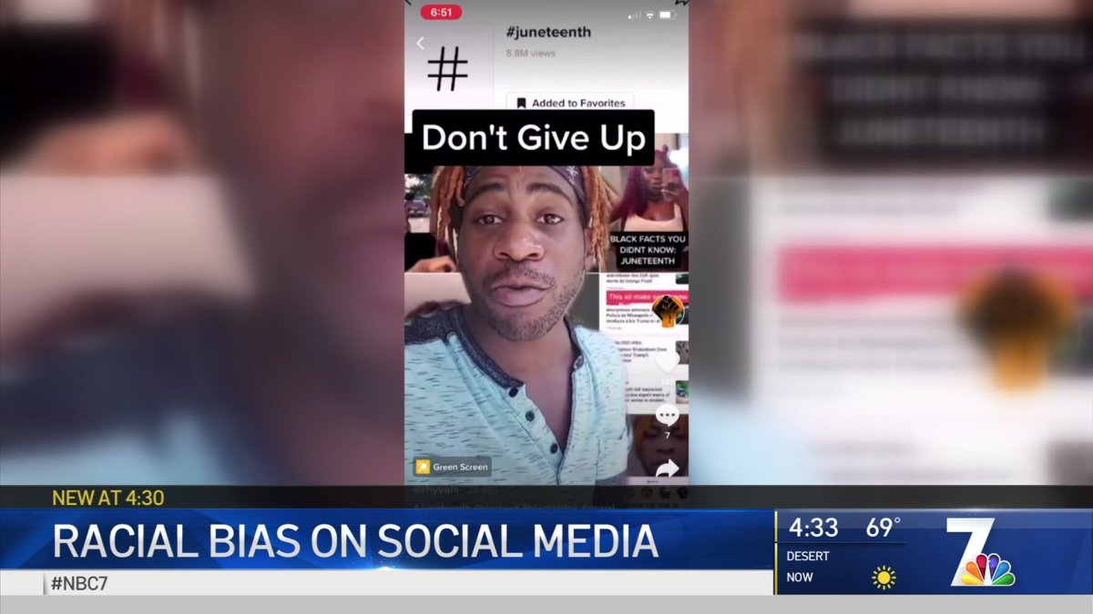 Racial Bias on Social Media – NBC 7 San Diego