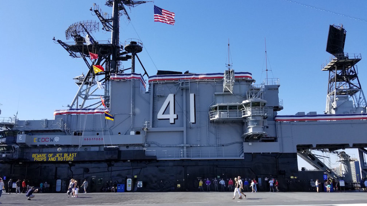 Travelers Rank San Diego’s USS Midway Among Top Museums in US – NBC 7 ...