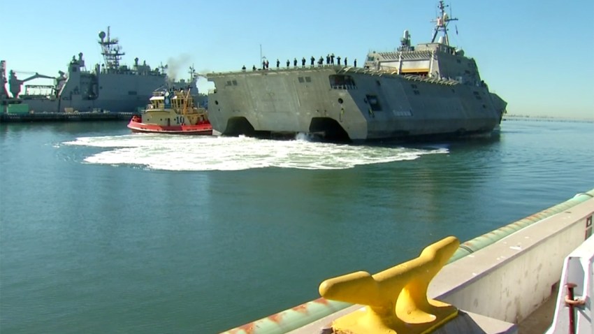Navy’s Newest Ship Homeports in San Diego – NBC 7 San Diego