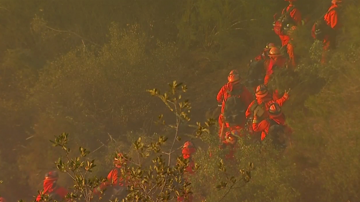 Wildcat Fire Burns at Barona Indian Reservation – NBC 7 San Diego