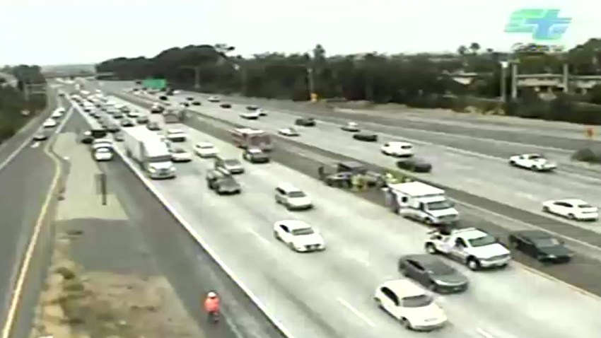 CHP Patrol Car Struck in Multi-Vehicle Crash on I-5 in Chula Vista ...