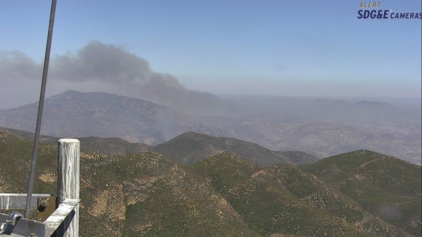 ‘Border 9 Fire’ Near Dulzura 100% Contained – NBC 7 San Diego