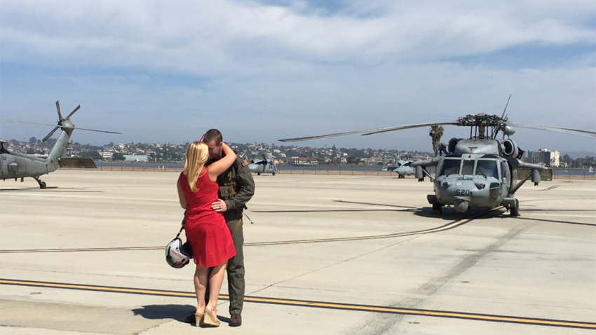 Helicopter Squadron Returns From Deployment – NBC 7 San Diego