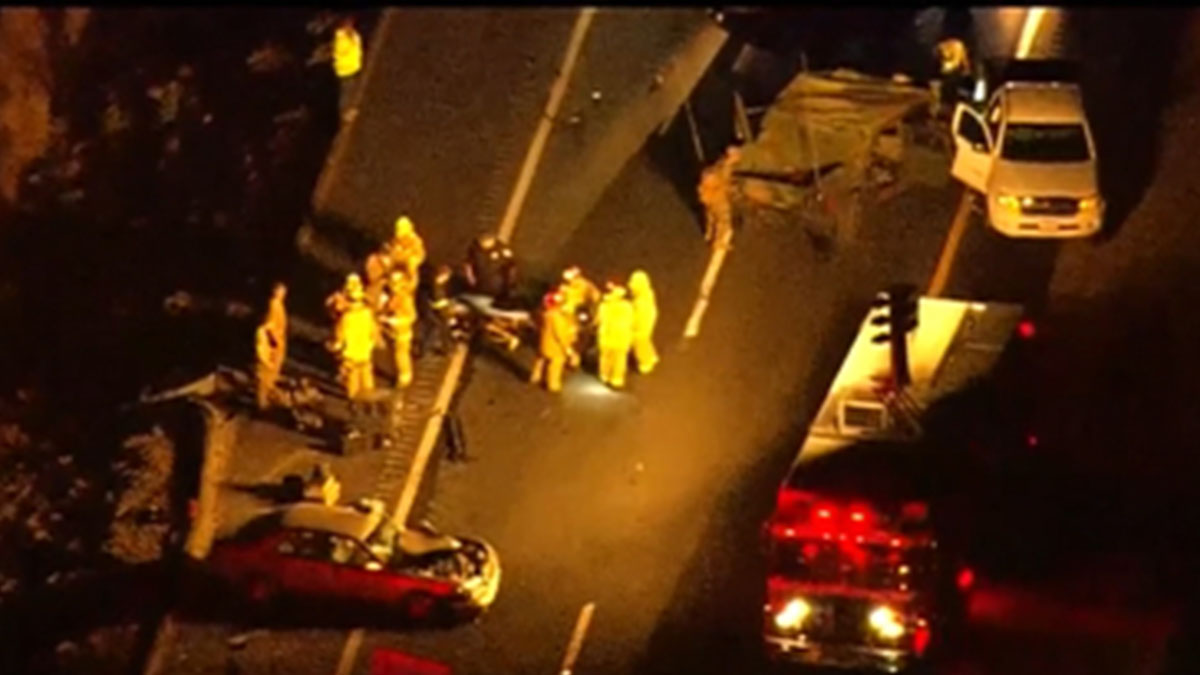 Humvee Crash Blocks I-8 Traffic in Alpine – NBC 7 San Diego