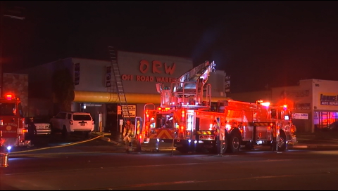 SDFD Puts Out Fire at Off Road Warehouse – NBC 7 San Diego