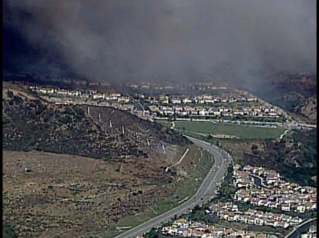 5,000 Acres Ravaged in Porter Ranch Brush Fire – NBC 7 San Diego