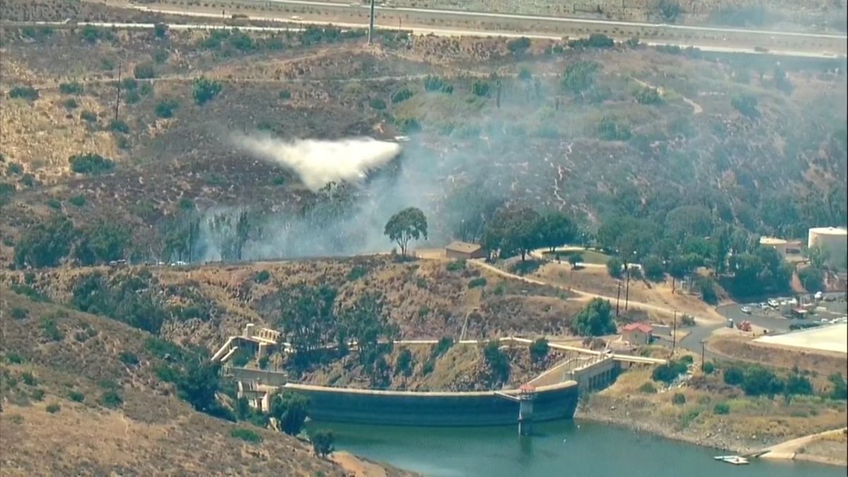 Cal Fire Stops Blaze Burning Near Sweetwater Reservoir – NBC 7 San Diego