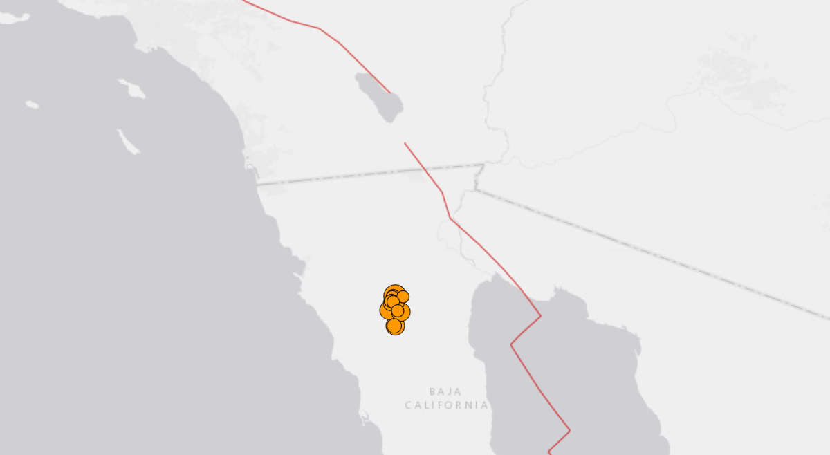 Series of Earthquakes Hit Baja California, Felt in San Diego – NBC 7 ...