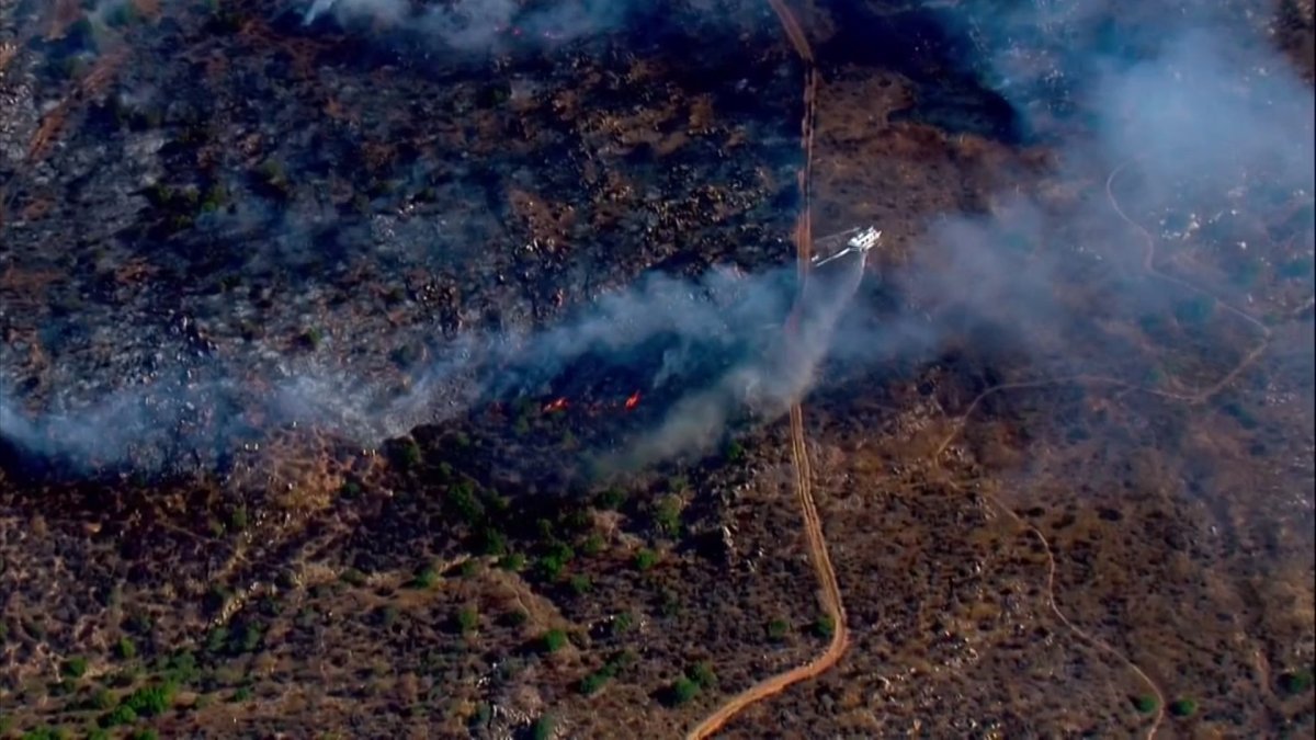 2-Acre ‘Border Fire’ in Otay Mesa Wildland 100% Contained: Cal Fire ...