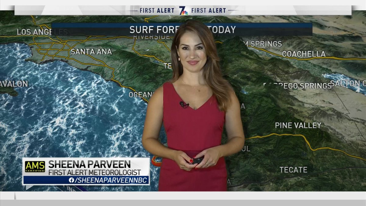 Sheena Parveen’s Forecast for Monday, August 10, 2020 – NBC 7 San Diego