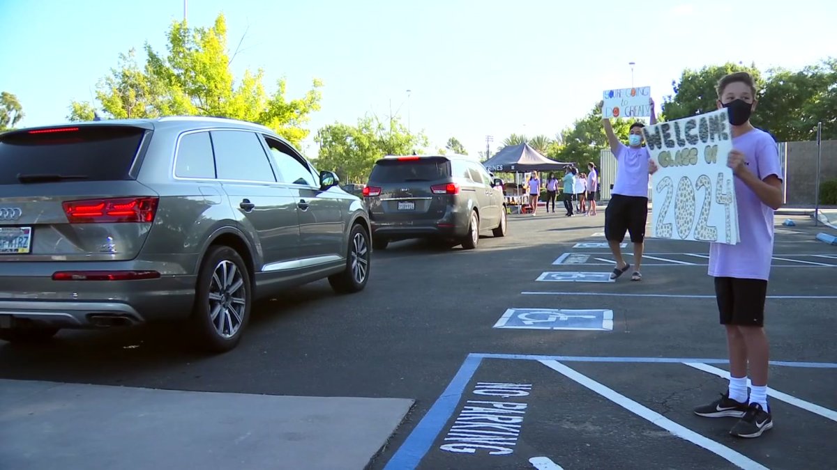 Drive-Thru Pep Rally Boosts Mood for Incoming Freshmen at Westview High ...