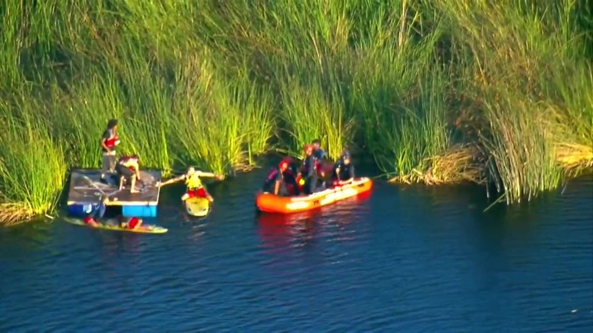 First-Responders Rescue Kids Stuck on Raft – NBC 7 San Diego