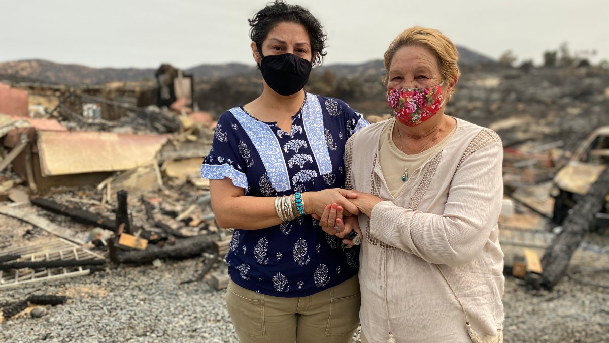 Jamul Family Returns to Their Home Destroyed by Valley Fire – NBC 7 San ...
