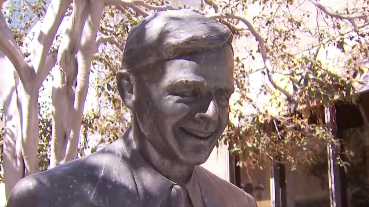 Pete Wilson Statue Protest – NBC 7 San Diego