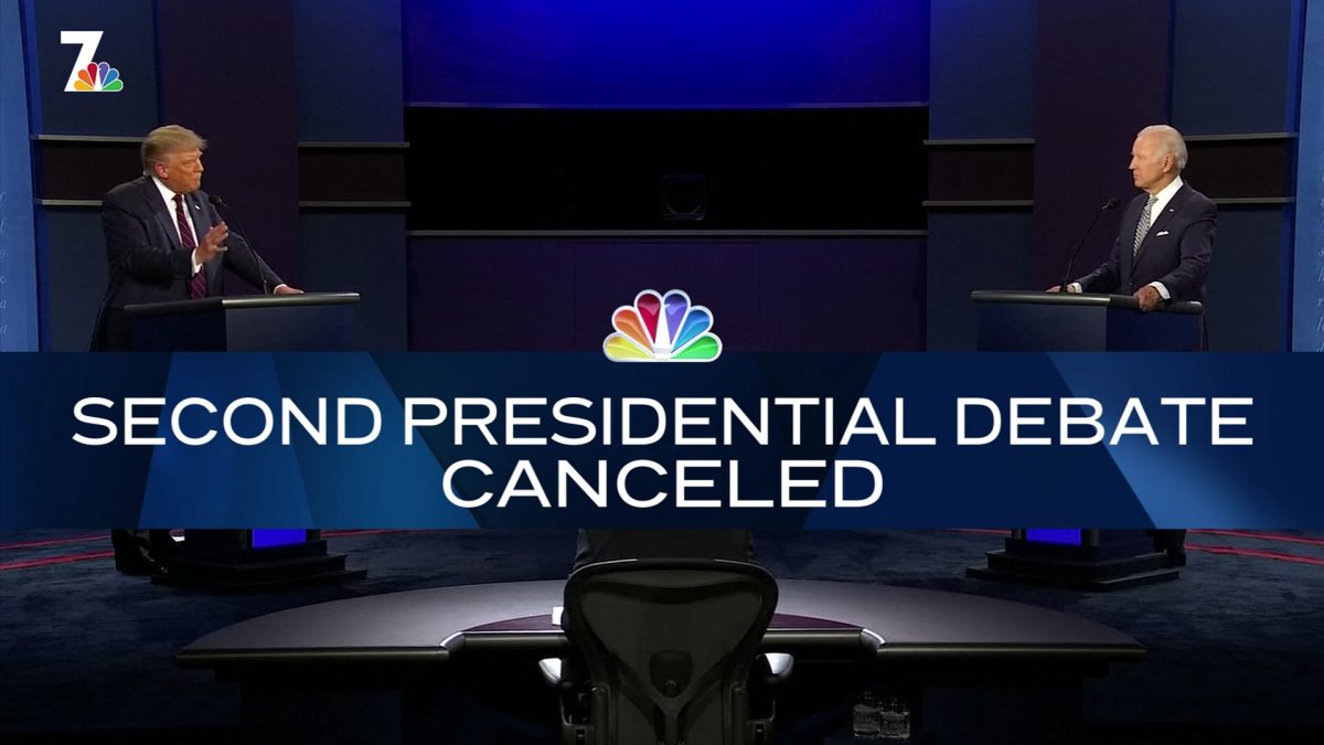Nightly Check-In: Second Presidential Debate Canceled – NBC 7 San Diego